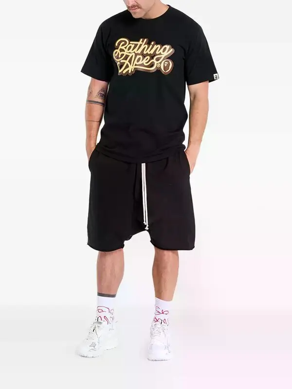A BATHING APE Script Logo Tee