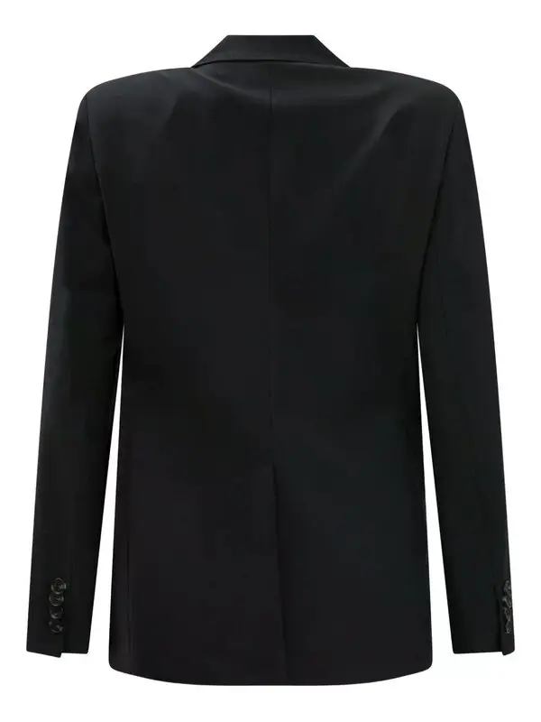SEMPER Buttoned Blazer - Black