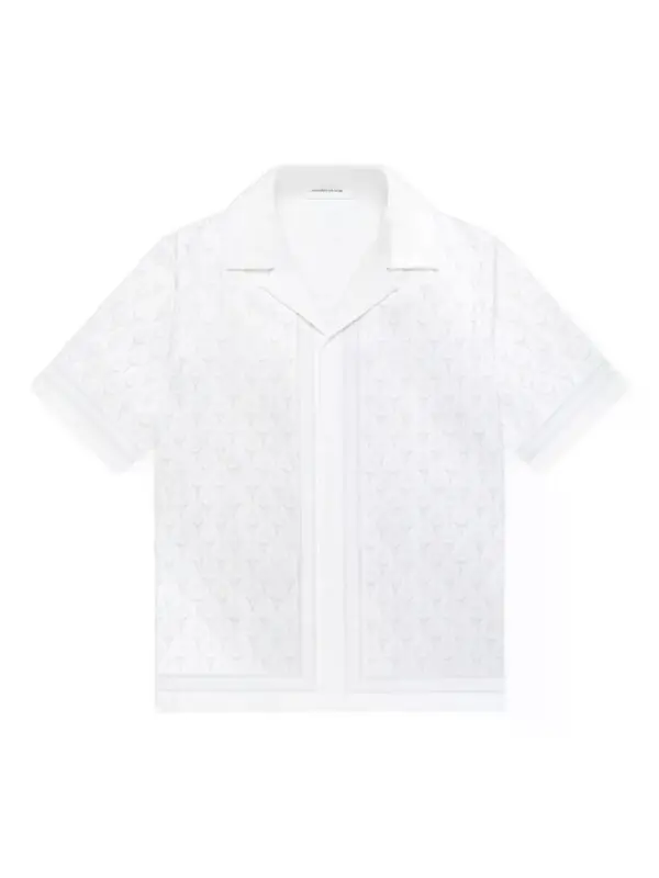 Manière De Voir Eiffel-monogram Shirt - White