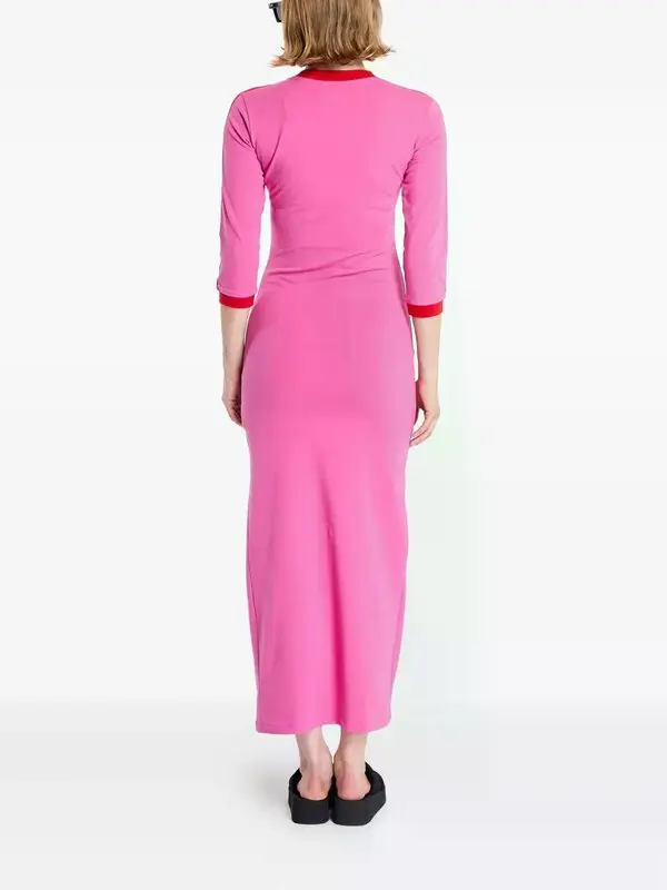 Adidas 3-stripes V-neck Midi Dress