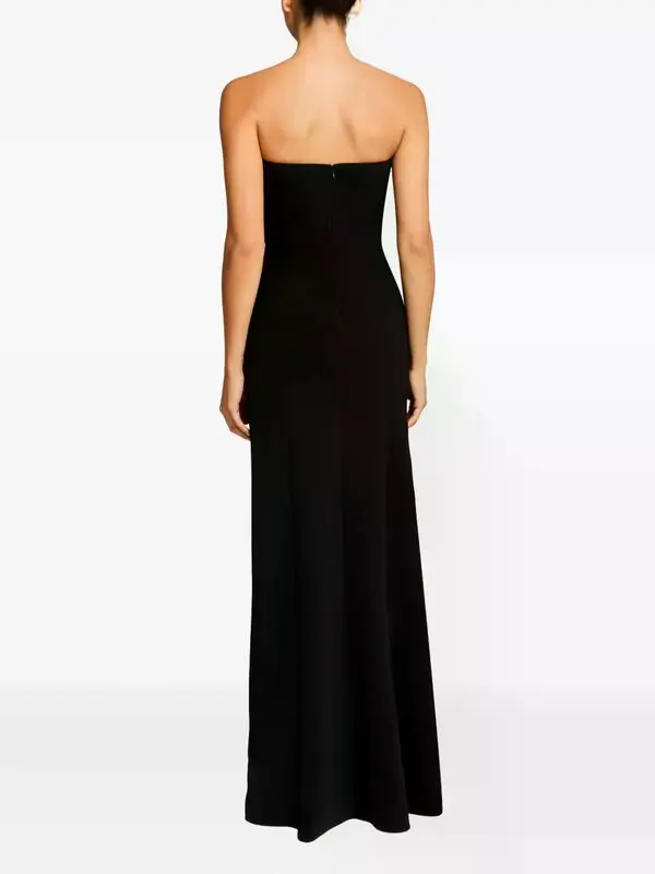 Jenny Packham Lust Strapless Maxi Dress - Black