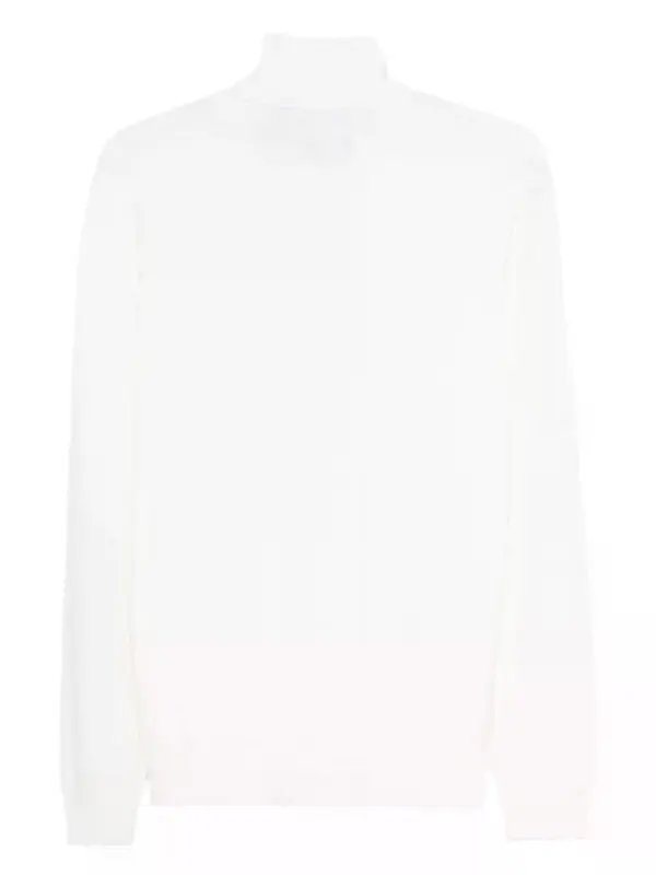 CENERE GB Roll-neck Sweater - White