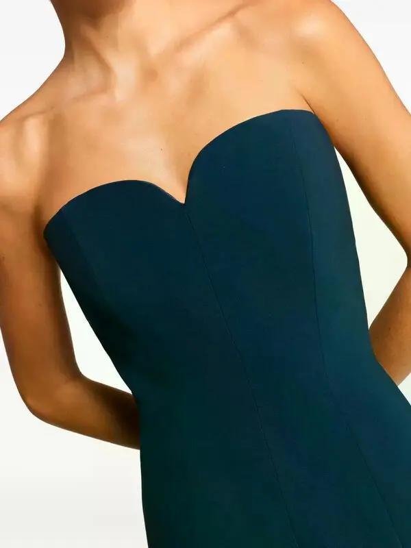 Jenny Packham Lust Strapless Maxi Dress - Blue