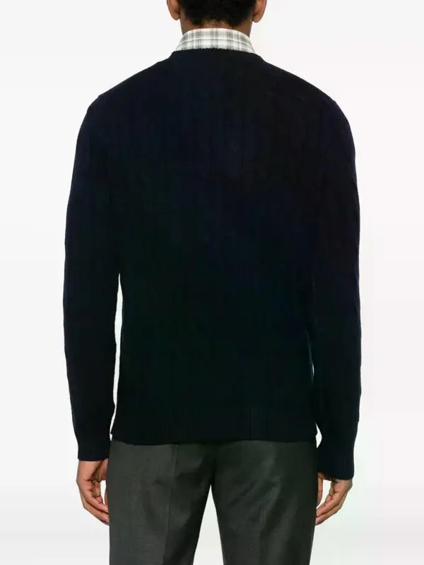 MC2 SAINT BARTH Braid Wool Sweater