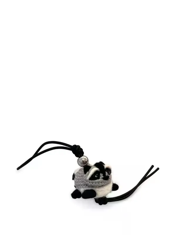 Loewe Racoon Felt Charm
