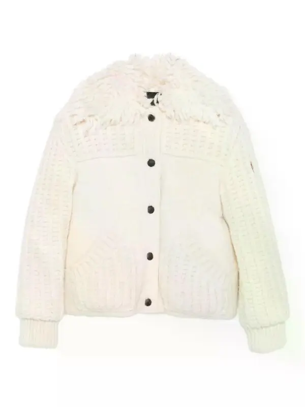 Moncler Button Pockets Jacket - White