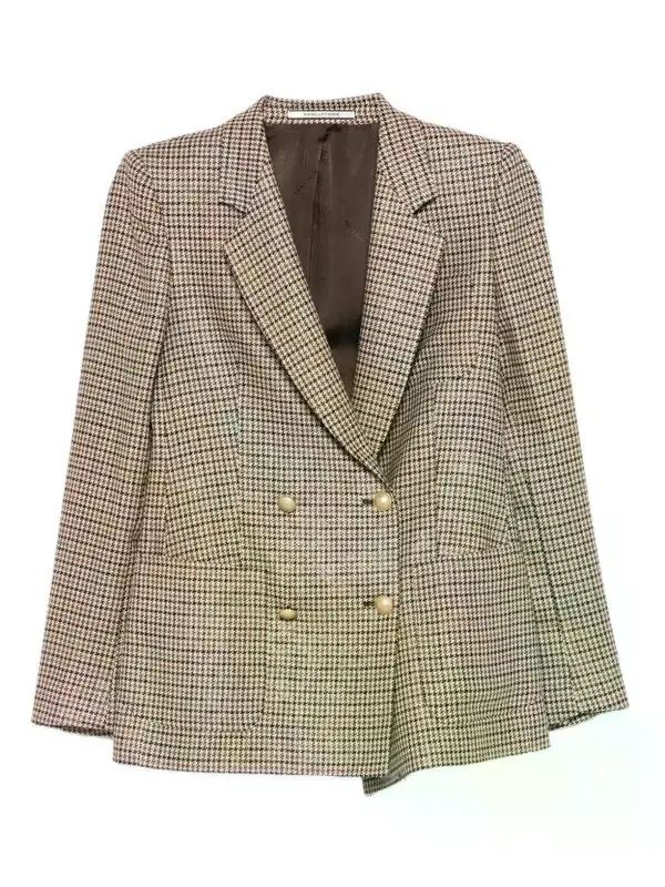 Tagliatore Check Double-breasted Jacket
