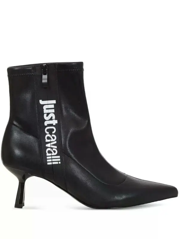 Just Cavalli Logo-detail Ankle Boots