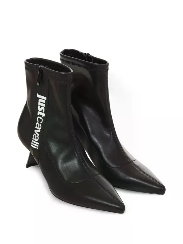Just Cavalli Logo-detail Ankle Boots