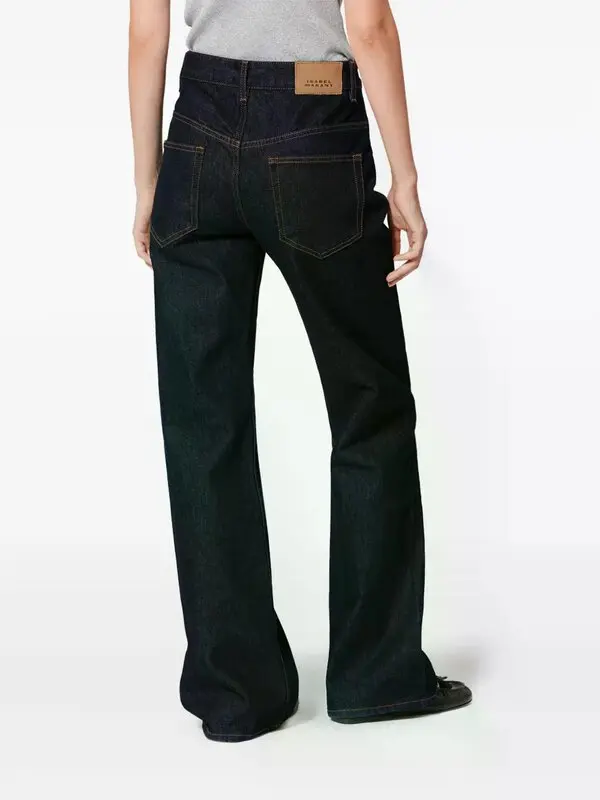 Isabel Marant Étoile Belvia Flared Jeans - Blue