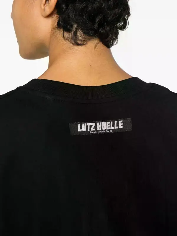 LUTZ HUELLE Joy T Lettering T-shirt