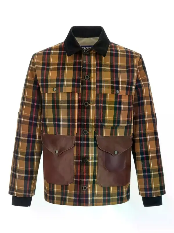 Junya Watanabe X Filson Checked Jacket - Brown
