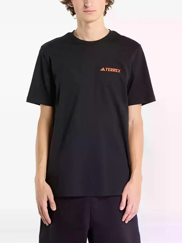Adidas Terrex Logo-print T-shirt - Black
