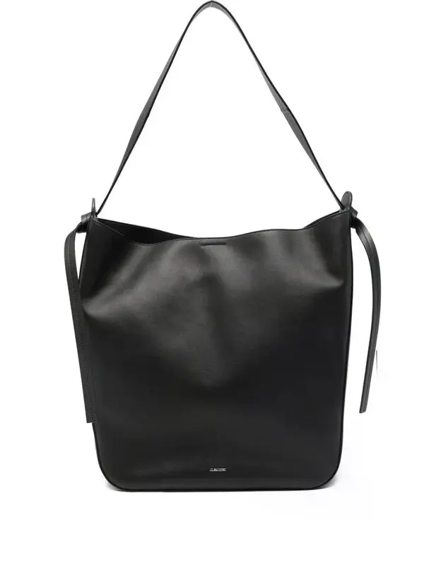 JIL SANDER Knot-detail Tote Bag - Black