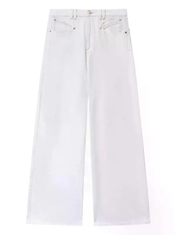 Isabel Marant Étoile Lemony Wide Leg Jeans