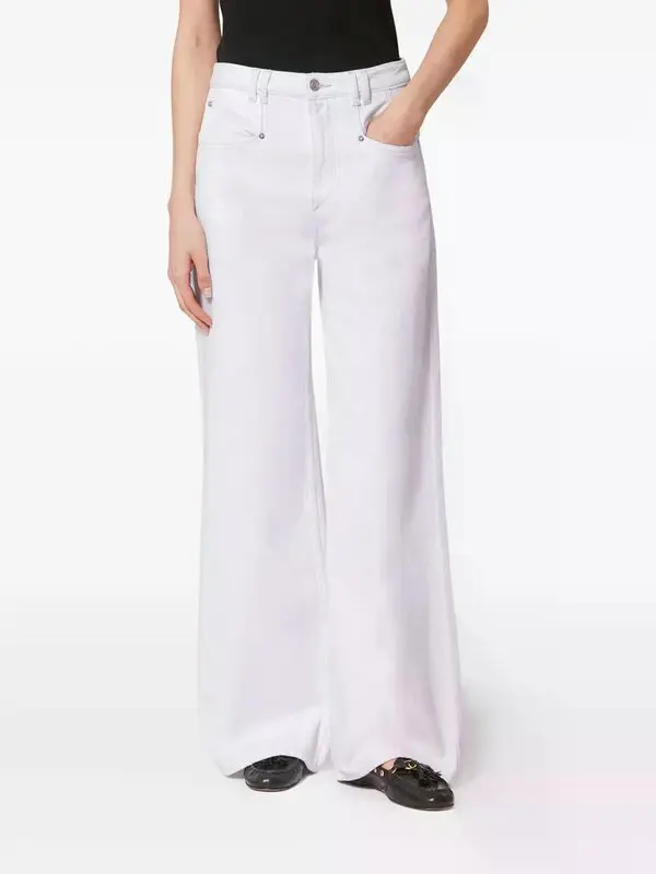 Isabel Marant Étoile Lemony Wide Leg Jeans
