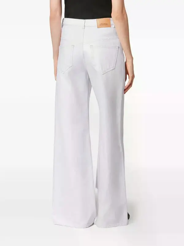 Isabel Marant Étoile Lemony Wide Leg Jeans