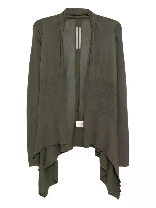 Rick Owens Wool Cardigan - Green