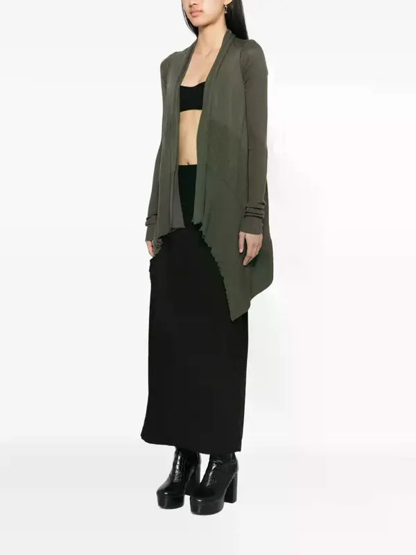 Rick Owens Wool Cardigan - Green