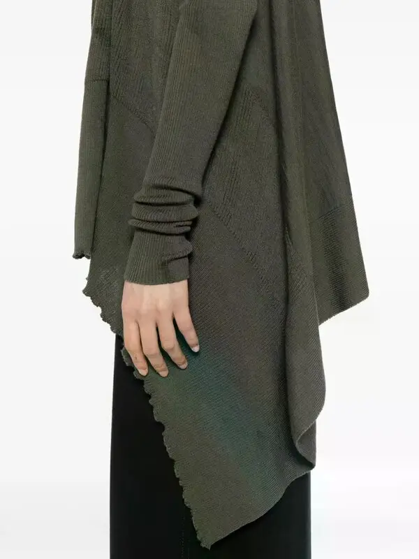 Rick Owens Wool Cardigan - Green