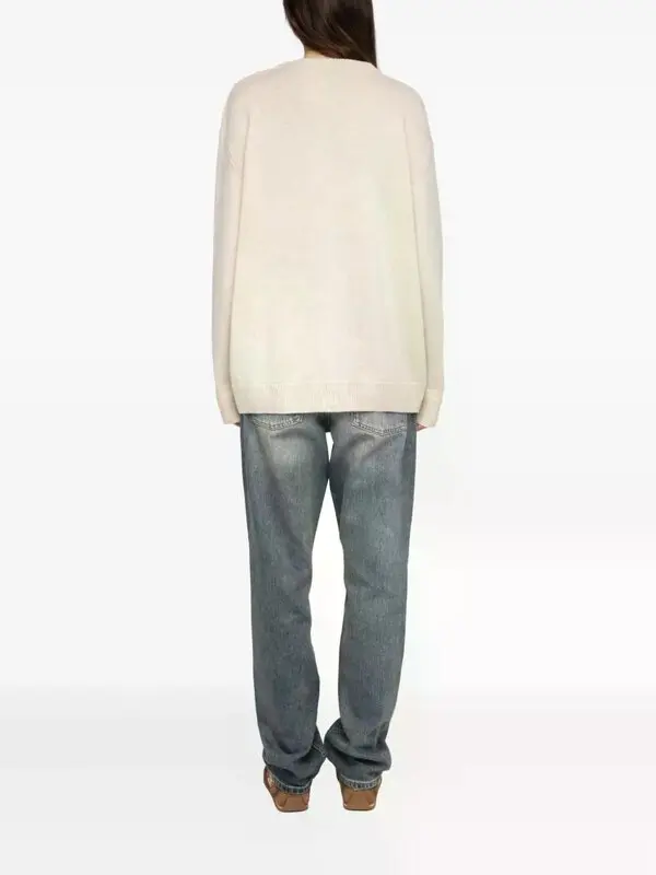Zadig&Voltaire Swyna Sweater With Star Embellishments - Neutrals