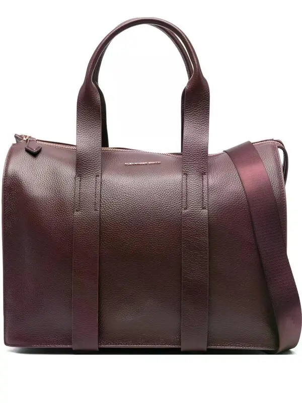 ALEXANDER SMITH Large Jane Leather Tote