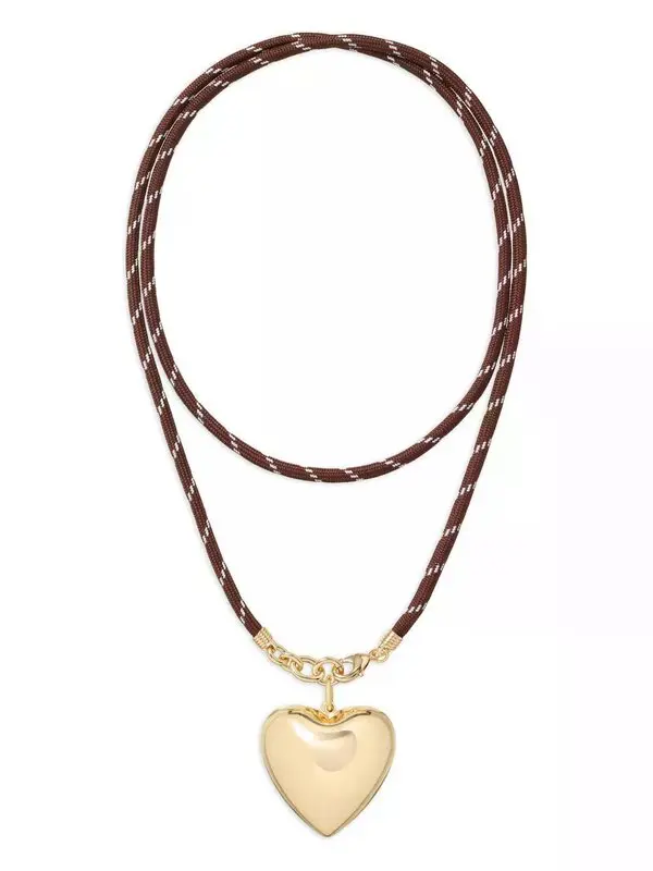 ROXANNE ASSOULIN The Long Happy Cord Charm Necklace - Gold