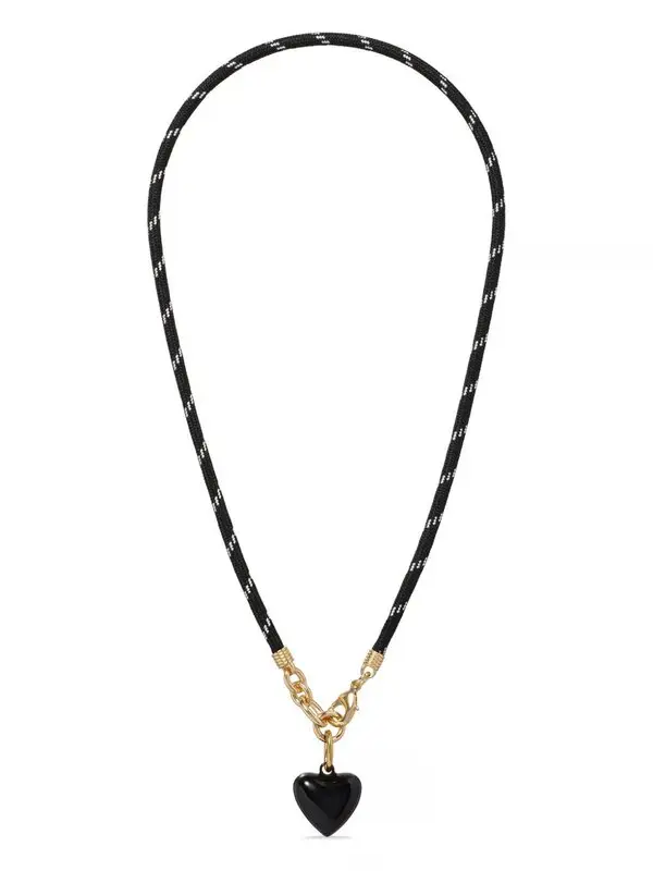 ROXANNE ASSOULIN The Happy Cord Charm Necklace - Gold