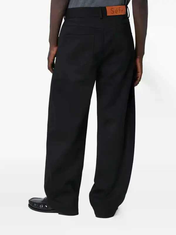 Séfr Oktay Barrel-leg Trousers