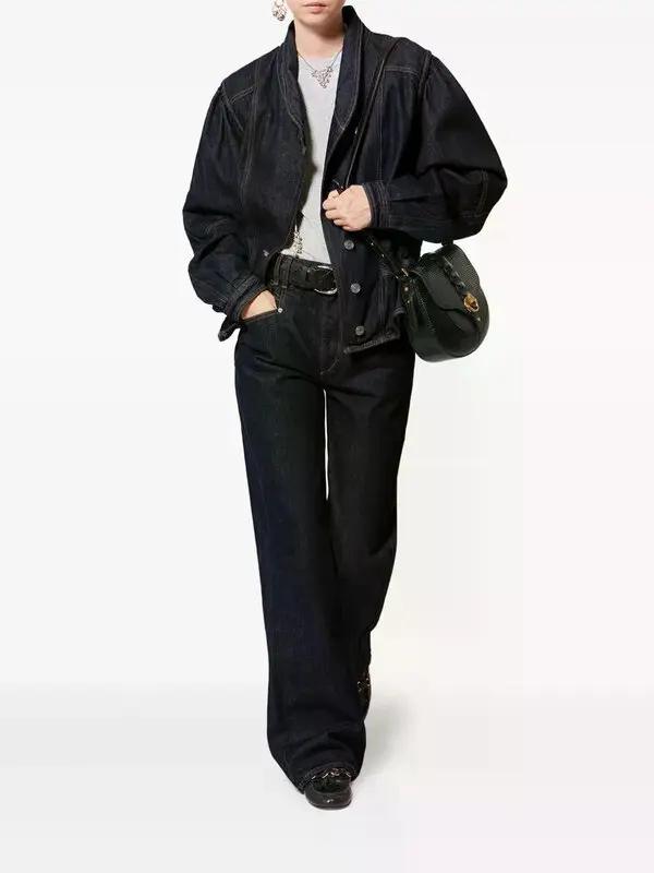 Isabel Marant Étoile Belvia Pocket Flared Jeans