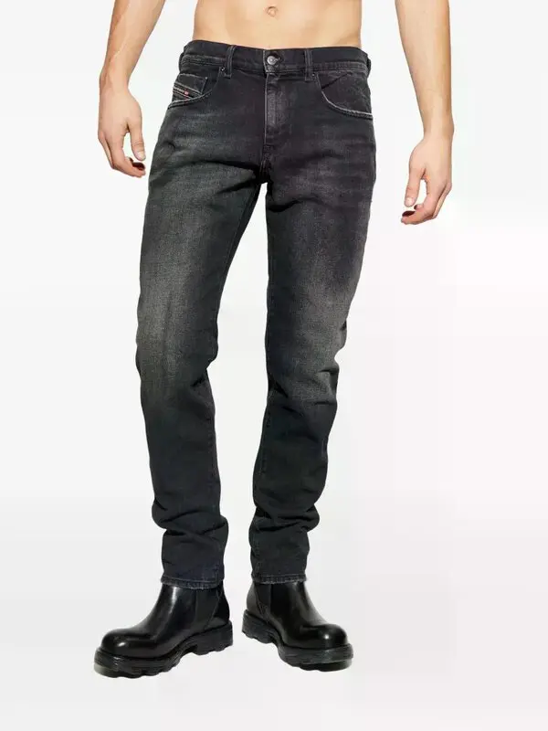 DIESEL® D-strukt Slim Jeans - Black