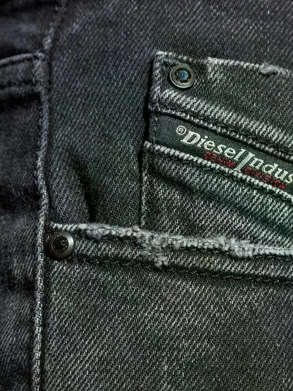 DIESEL® D-strukt Slim Jeans - Black