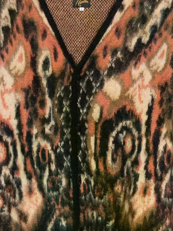 Needles Patterned Cardigan