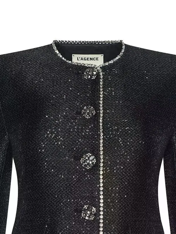 L'Agence Zell Sequined Jacket