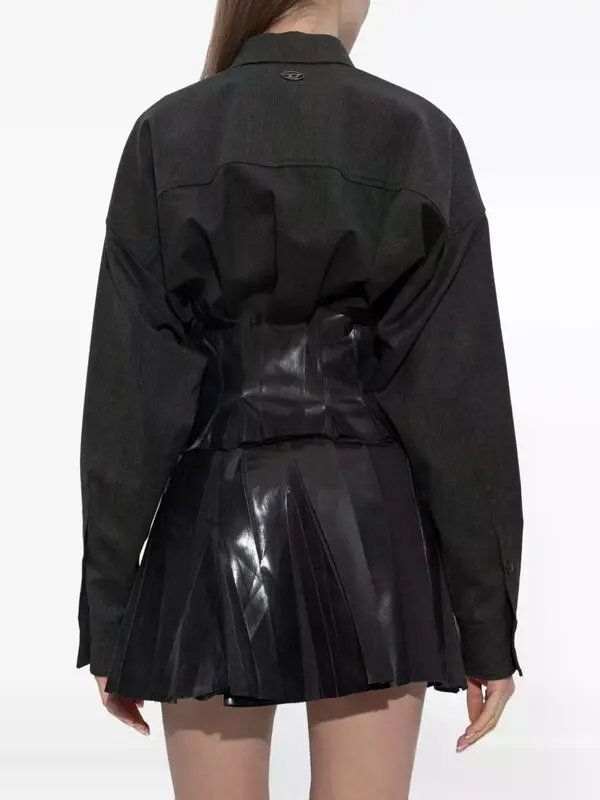 DIESEL® Zip Pleated Jacket