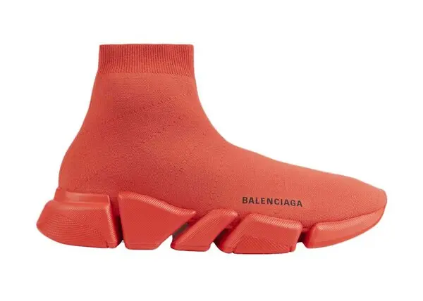 Balenciaga Speed 2.0 Sneakers - Red