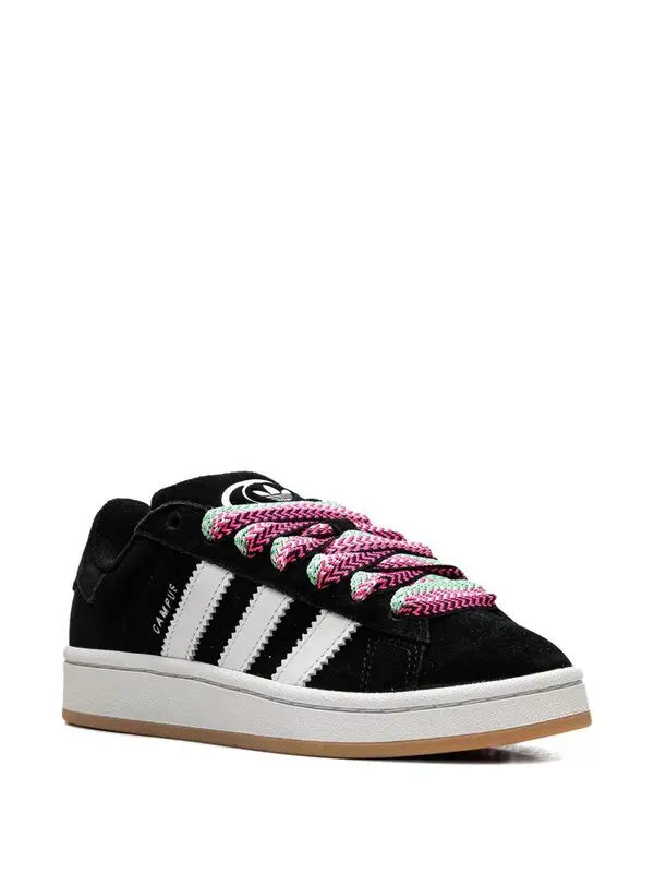 Adidas Campus 00s Sneakers With Striped Laces - Black