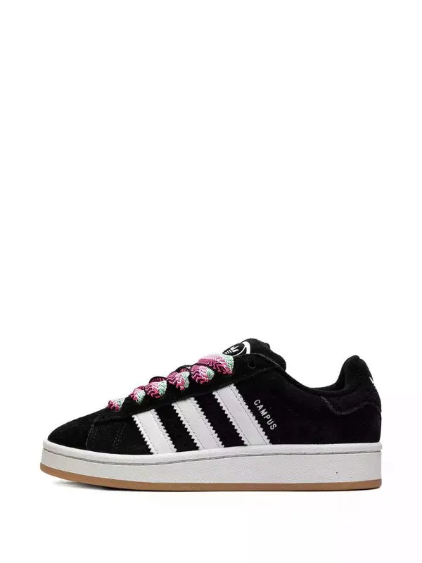 Adidas Campus 00s Sneakers With Striped Laces - Black