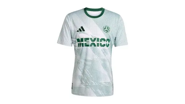 Adidas Mexico Jerseyin - White/amazon Green