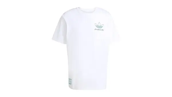 Adidas Liverpool Fc Terrace Icons Graphic T-shirt - White