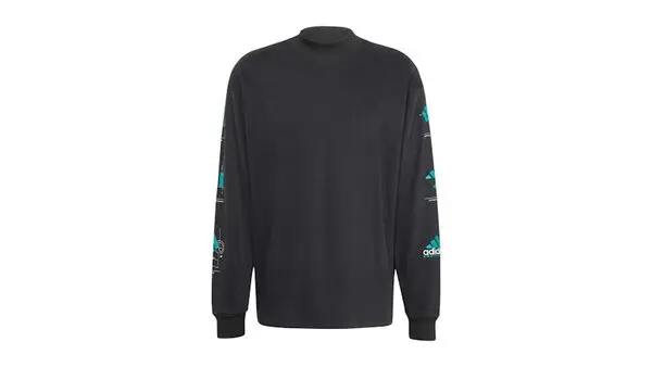 Adidas Equipment Long Sleeve Graphic Tee Shirt