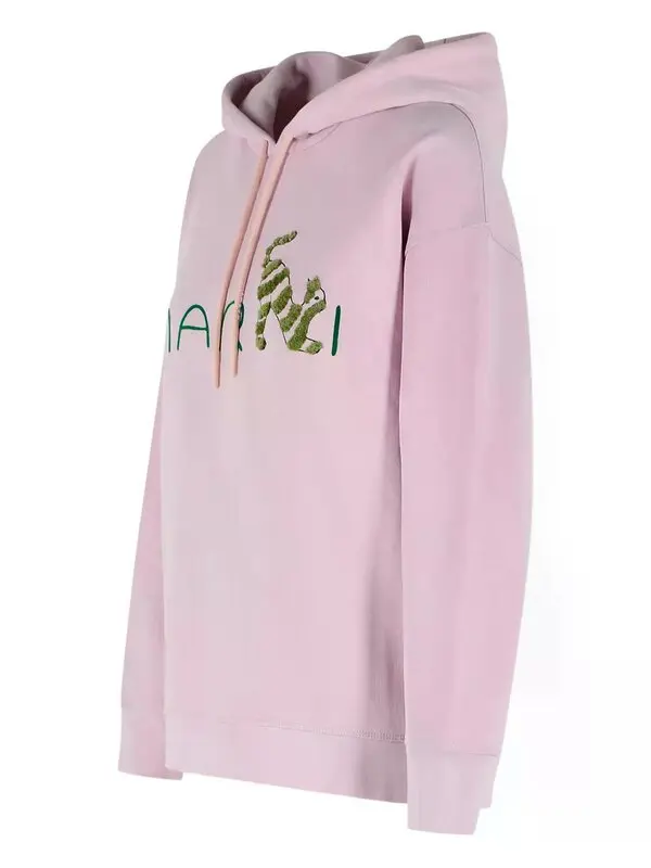 Marni Drawstring Logo Hoodie