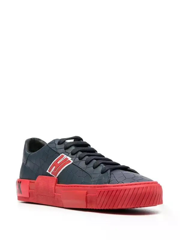 HIDE&JACK Logo-print Low-top Sneakers