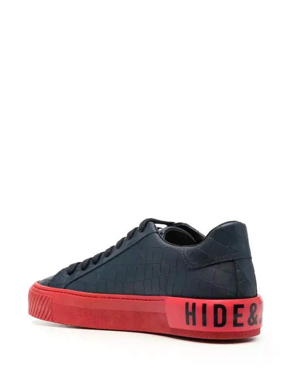 HIDE&JACK Logo-print Low-top Sneakers
