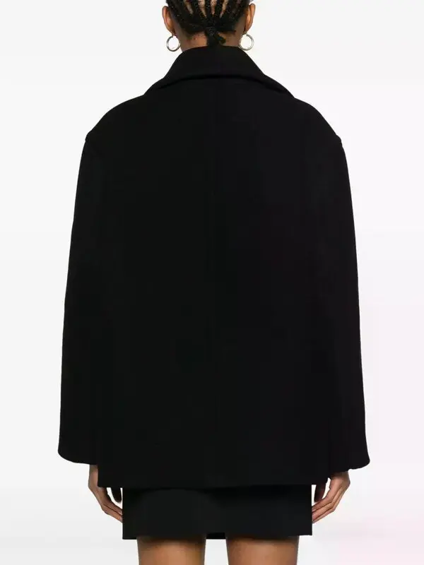 Valentino Garavani Double-breasted Virgin Wool-blend Coat