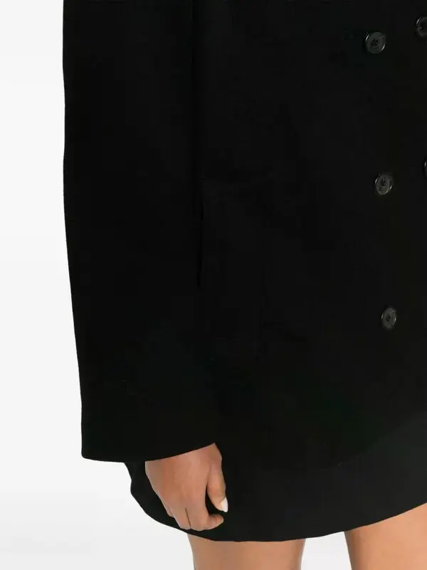 Valentino Garavani Double-breasted Virgin Wool-blend Coat
