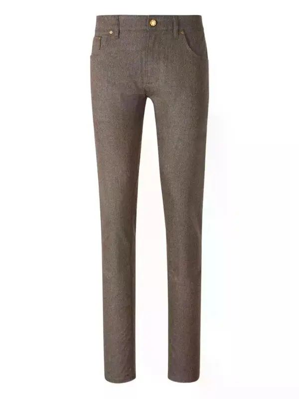 PT TORINO Button Belt-loop Trousers