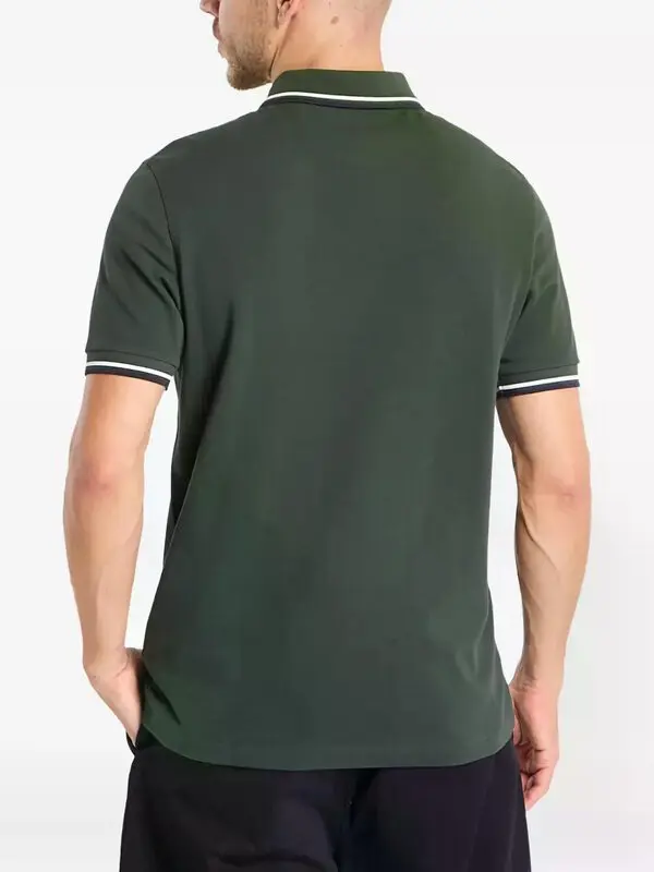 Fred Perry Twin-tipped-collar Polo Shirt - Green