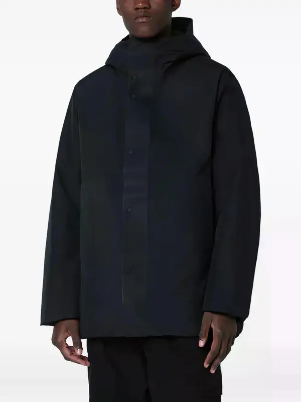 GOLDWIN Button-fastening Hooded Jacket