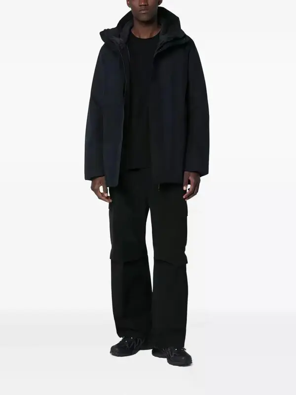 GOLDWIN Button-fastening Hooded Jacket